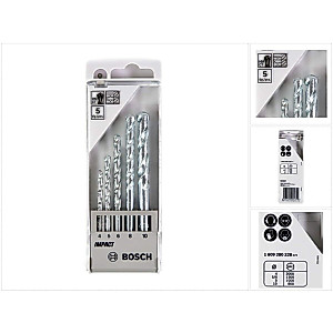 Bosch 1609200228 Masonry Drill-Set "Cyl-1" 5 Pcs