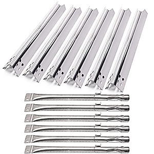 Adviace Grill Replacement Parts for Brinkmann 810-6680-S, Replacement Brinkmann Heat Plate 810-6680-S & Brinkman 810-6680-S Gas Grill Burner