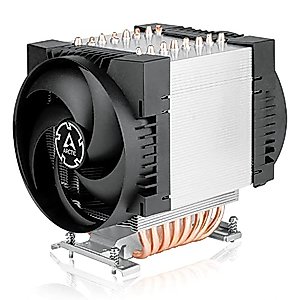 ARCTIC Freezer 4U for AMD SP3, sTRX4, TR4, sWRX8 - 4U & UP, single tower CPU cooler, 2 x 120 mm fans, 400-2300 RPM, 4-pin PWM connector, 8 heatpipes