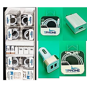 Wholesale Cell Phone Accessories Display Includes 102 Items Retail Value $599