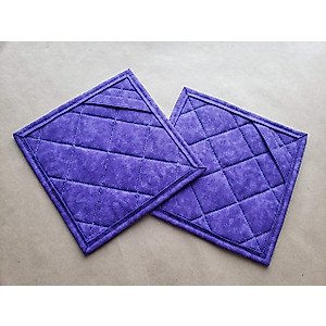 Rainbow Pineapple Potholders Set of 2 Handmade Hospitality Hostess Gifts Under 20 Summer Kitchen Linens Insulated Hot Pads Pair Quilted Trivets Charleston SC Themed Kitchen Decor