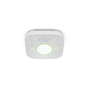 Google Nest Protect - Smoke Alarm - Smoke Detector and Carbon Monoxide Detector - Battery Operated , White - S3000BWES