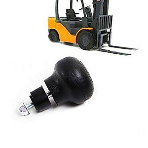 Anonyme 8mm Screw Steering Wheel Spinner Knob Turning Aid Ball Tractor Forklift Assembly Black