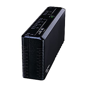 CyberPower SL700U Standby UPS System, 700VA/370W, 8 Outlets, Slim Profile, Black