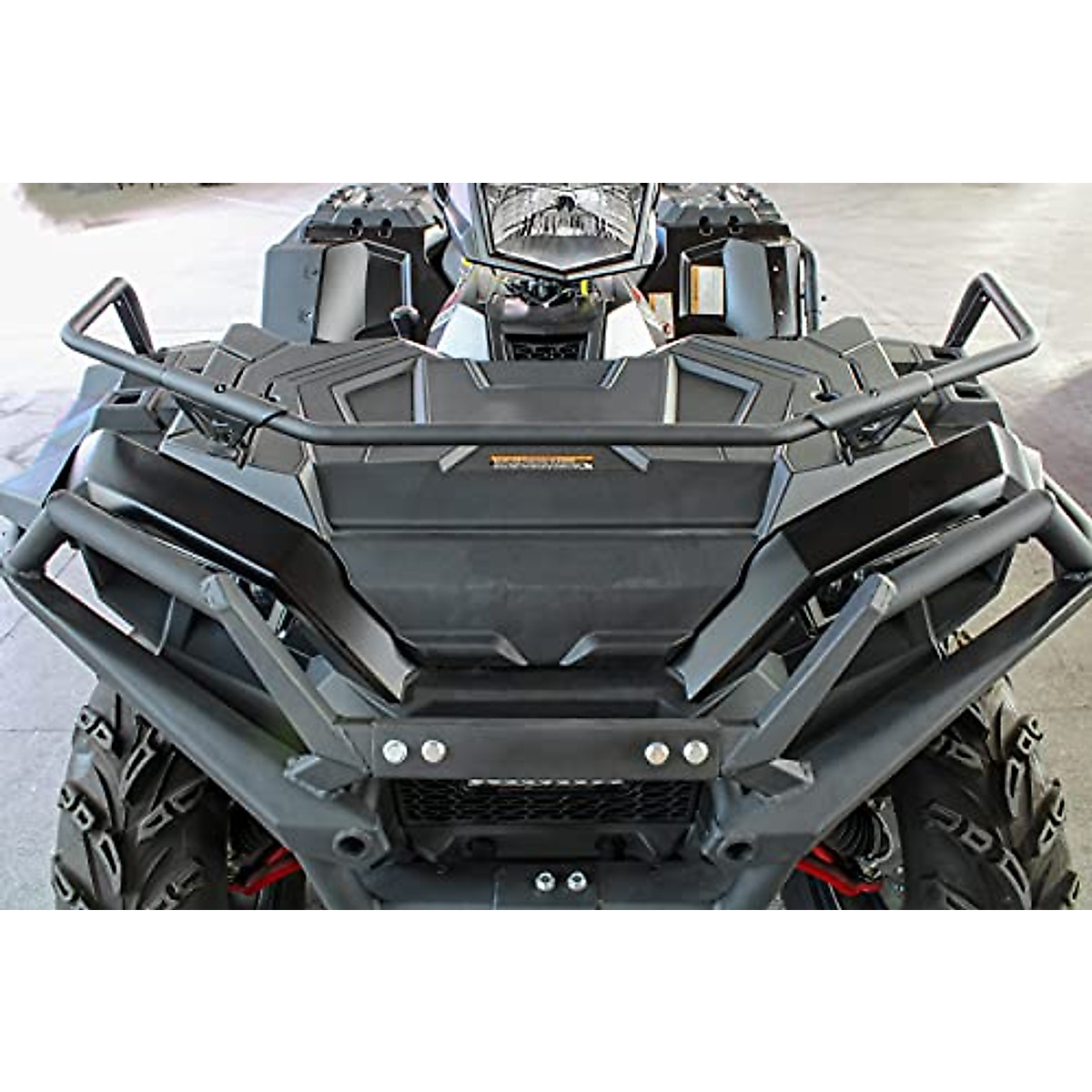 SAUTVS Front Rack Extender 4" for Polaris Sportsman 850 Sportsman XP 1000 2017-2023 Accessories, Replace #2882022