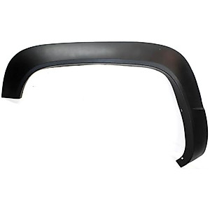 ULFWTQZ 1 Pair Fender Flares Front Left Driver Right Passenger Paint To Match Thermoplastic Plastic Bolt-On Style 14453272 GM1291115