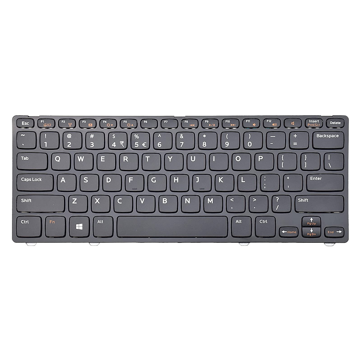 SUNMALL Keyboard Compatible with Dell inspiron 13Z-5323 14Z-5423 14Z-4523 14Z-3528 14Z-3526 14Z-5323,Vostro 3360 v3360 v3560D V3360D V3450D V3460D Series Laptop Black US Layout 5FCV3 V128725BS1 90.4