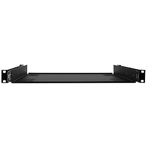Penn Elcom R1290/1U Sliding Rack Tray (Audio, AV, IT, DJ) Equipment Shelf for 1 Rack Space up to 15 Inch Deep