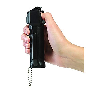 Mace Triple Action 12' Police Strength Pepper Spray with Tear Gas and UV Dye - Flip Top Safety, Great for Self Defense