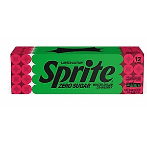 Sprite Cranberry ZERO Lemon-Lime Soda - 12 fl oz cans - 12pk