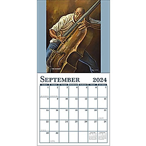 Ernie Barnes 2024 Wall Calendar