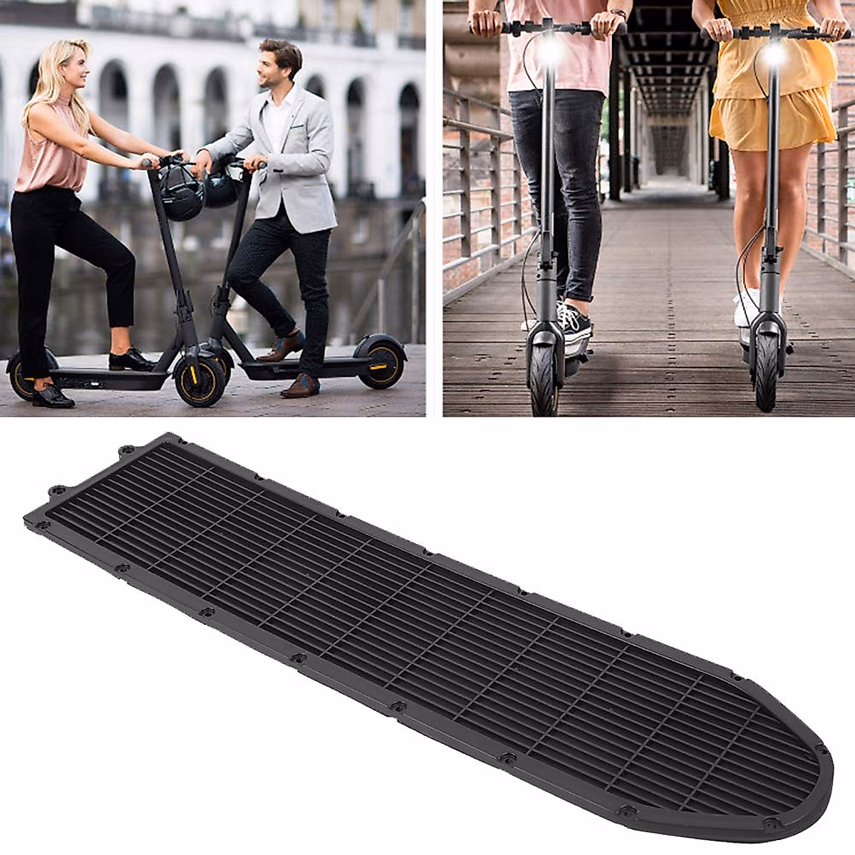 Keenso Scooter Battery Plate, MAX?G30 Plastic Battery Baseboard Waterproof Scooter Bottom Battery Plate for Scooter