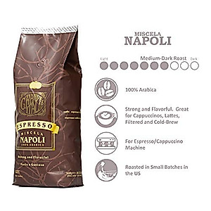 Grande Italia Espresso; Small Batch Artisan Roasted Miscela Napoli, 2 Lbs. bag