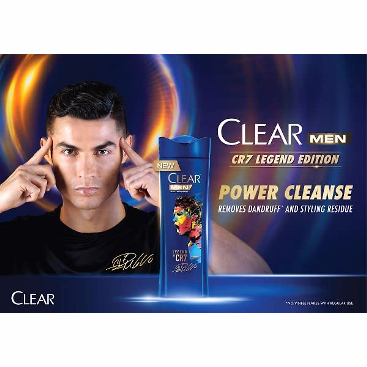 Clear Men Shampoo Legend by Cristiano Ronaldo CR7 Special Edition Shampoo3X400ML