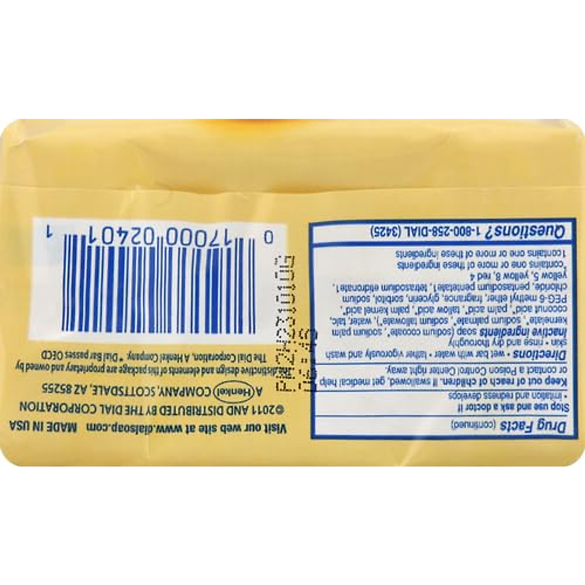 Dial Bar Soap - Gold - 4 oz