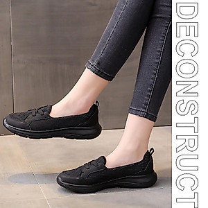 Kotsas Orthopedic Shoes for Women - Slip on Arch Support Kotsas Walkclouds Orthopedic Walking Shoes Comes with 5 Pairs of Cotton Breathable Socks (Khaki, adult, women, numeric_8, numeric, us_footwear_size_system, medium)