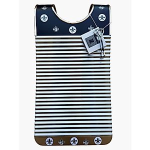 Zydeco Washboard "BLACK & GOLD" Key of Z Rubboards Frottoir Scrubboard Percussion Instrument Free Scratchers Handmade Louisiana Made By Tee Don Authentic Original