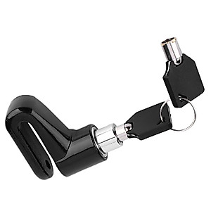 Vbestlife Metal Portable Security Lock Motorcycle Anti-Theft Lock Heavy Duty Wheel Disc Brake Lock