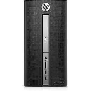 New HP Pavilion Desktop with 23" Monitor Bundle Intel i3-7100 3.9GHz 8GB RAM 1TB HDD DVD VGA HDMI Windows 10