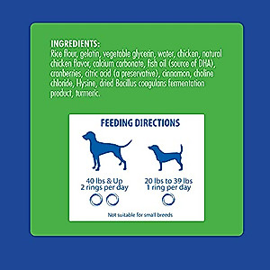 N-Bone Puppy Teething Rings Plus, Chicken Flavor, 7-Count, 8.4oz