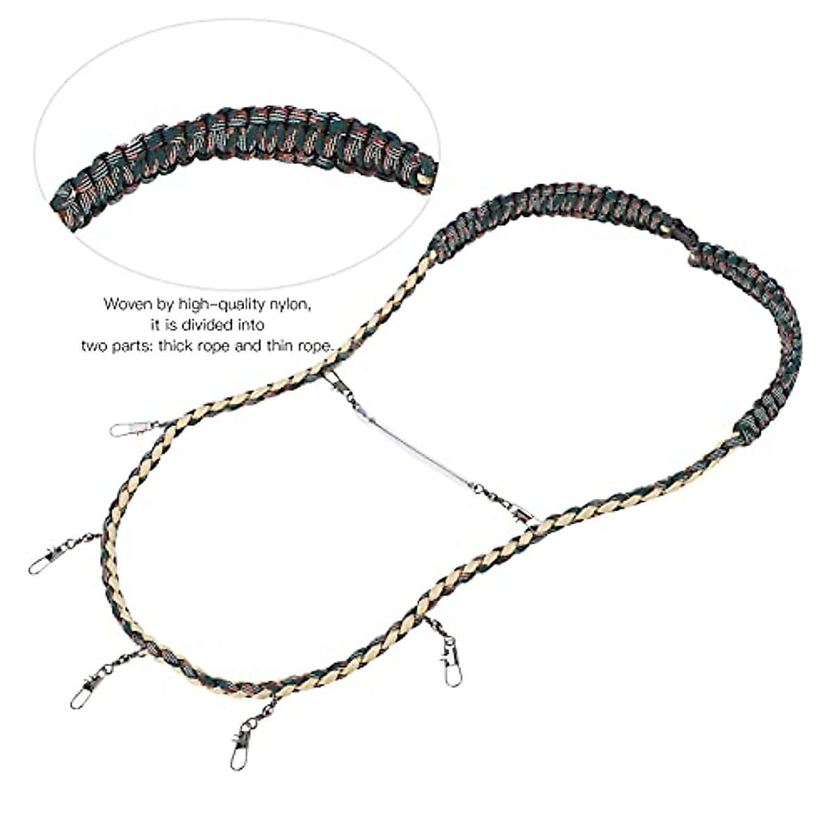 Fly Fishing Lanyard, Flexible Portable Fly Fishing Tippet Holder Tools Practical for Fishing Accessories