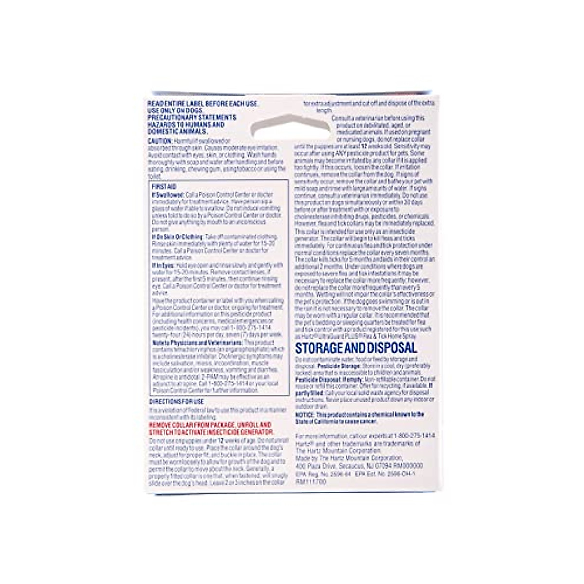 Hartz UltraGuard Flea & Tick Collar for Dogs and Puppies - 26" Neck, 7 Month Protection