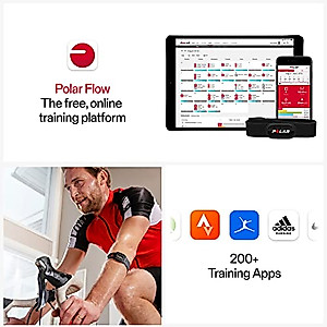 Polar Verity Sense - Optical Heart Rate Monitor Armband for Sport - ANT+ and Dual Bluetooth HRM - Waterproof HR Sensor with only One Button - Compatible with Peloton, Zwift and other apps, Gray, M-XXL