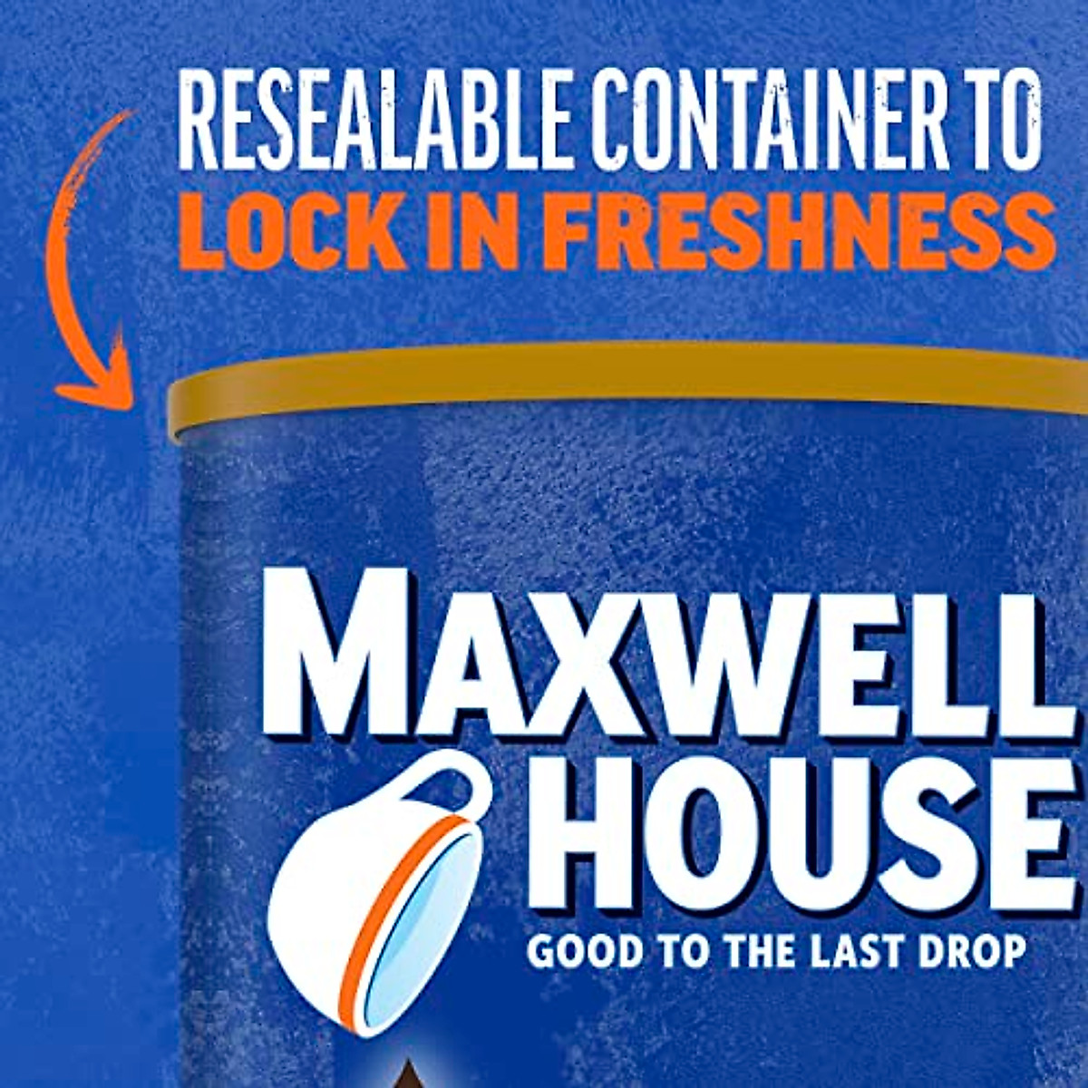 Maxwell House Wake Up Roast Medium Roast Ground Coffee (30.65 oz Canister)