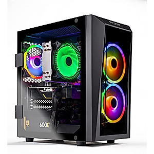 Skytech Gaming Blaze II Gaming PC Desktop – Intel Core i3 10105F 3.7 GHz, GTX 1650, 500GB SSD, 16G DDR4 3200, 600W Gold PSU, AC Wi-Fi, Windows 10 Home 64-bit