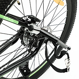 Universal Bicycle Trailer Hitch：Bike Trailer Coupler Attachment Hitch - Bicycle Rear Trailer Replacement Axle for Bike Cargo Pet Trailers