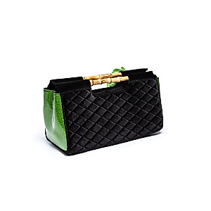 Lux de Ville Velvet Paradise Cluth (Monster Green Sparkle)