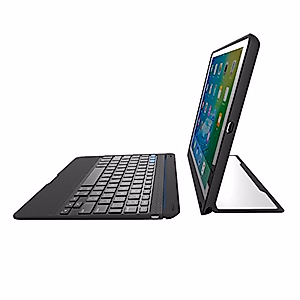 ZAGG Rugged Book Pro – Magnetic-Hinged Bluetooth Keyboard and Case for Apple iPad Pro 9.7” – Black (ID8RPK-BB0)