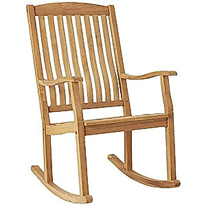 Cambridge Casual Plantation Teak Arie Arie Rocking Chair, Chat Set/Natural Teak