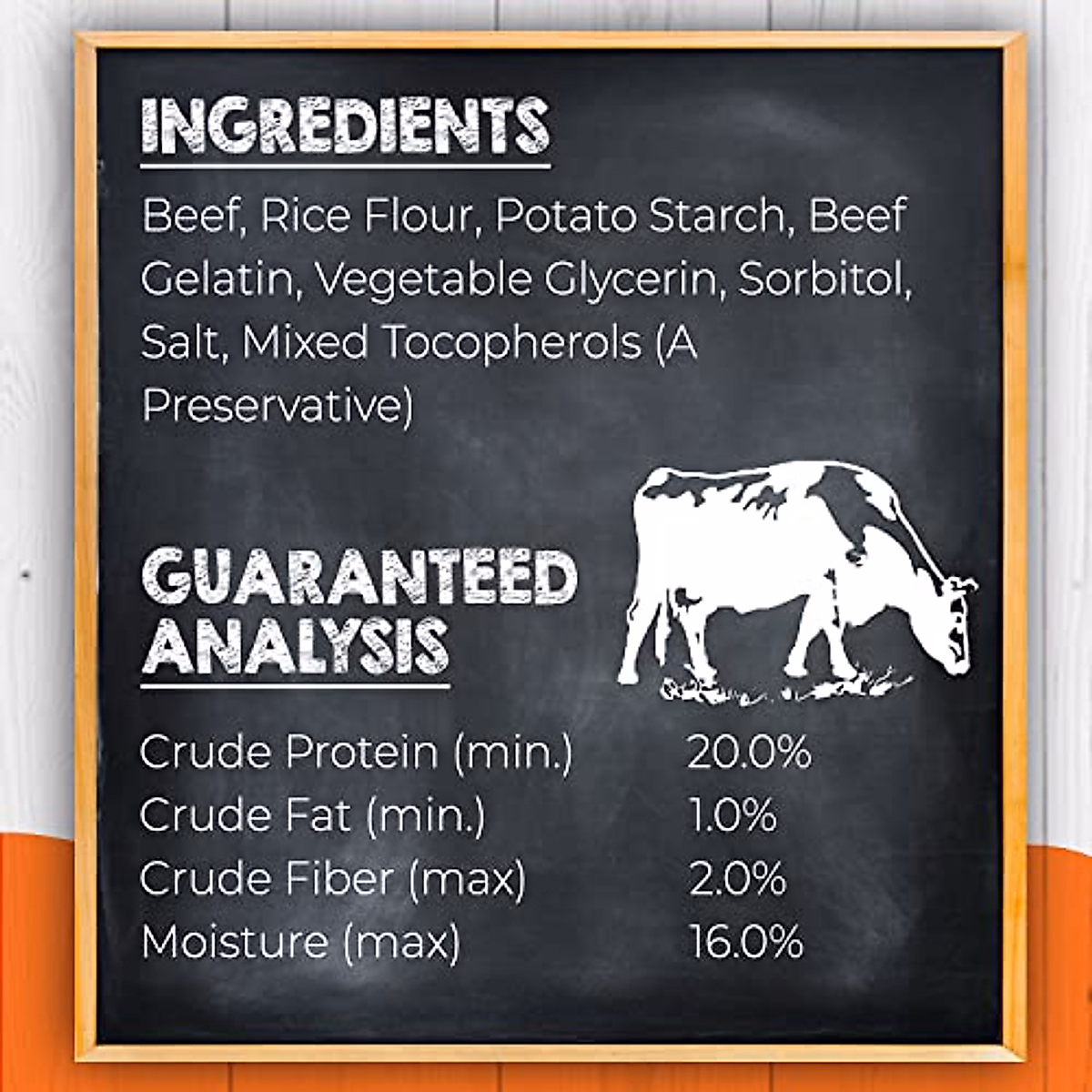 Canine Naturals Beef Chew - Rawhide Free Dog Treats - Made with Real Beef - Poultry Free Recipe - All-Natural and Easily Digestible - 5 Pack of 7 Inch Large Rolls for Dogs 50-75lb