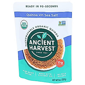 Ancient Harvest, Quinoa Sea Salt Organic Micro, 8 oz