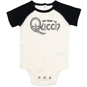 Queen Newborn Baby Boys Baby 3 Pack Short Sleeve Bodysuits Blue/Black 3-6 Months