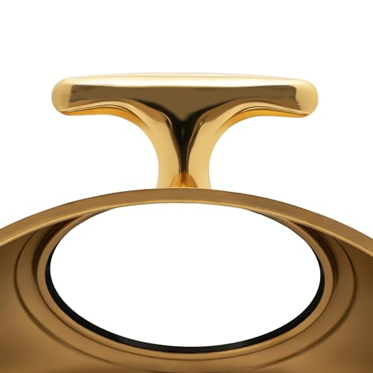 Round Chafing Dish Buffet Set, 6.4QT Stainless Steel Chafer for Catering Buffet Warmers Sets with Clear Lid, High Grade Gold Food Warmers for Parties, Wedding, banquets