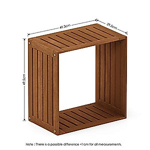 Furinno FG181364 Tioman Stacking Shelf, Natural