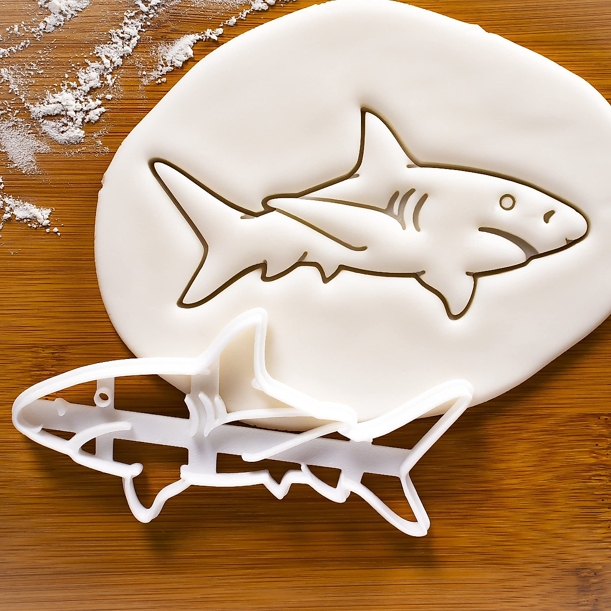 Great White Shark cookie cutter, 1 piece - Bakerlogy