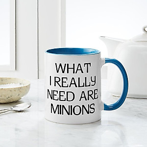 CafePress What Minions Ceramic Coffee Mug, Tea Cup 11 oz