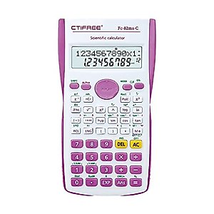 Colorful Scientific Calculator,Scientific Calculator with Cute Design for School and Business (Purple)