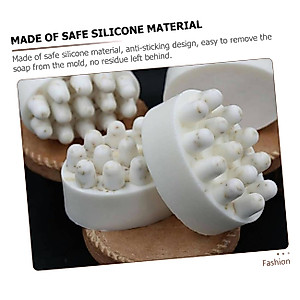 KONTONTY Soap Molds Silicone Shapes Unique Resin Mold Silicone Molds Hand Handmade Soap Mold Soap Kits Making for Adults Soap Molds for Soap Making Soap Making Tools Soap Mold Kit