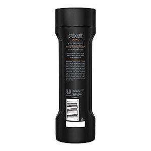 AXE 2 in 1 Shampoo and Conditioner, Dual, 12 oz