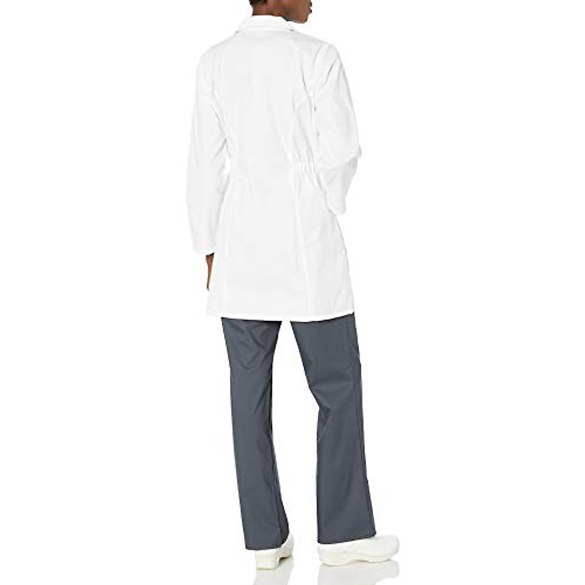 Dickies EDS Professional Women Scrubs Lab Coats 34" 84402, S, White