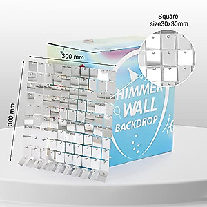 Shimmer Wall Backdrop Silver Backdrop 24 Panels Glitter Sequin Backdrop for Wedding Bridal Shower Birthday Decorations