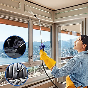 LE LEMATEC Air Nozzle Blow Gun for Air Compressor, 150 PSI Air Blower Gun for Car Detailing, Clean Electronics, Machines, Blow Gun Air Tool Compressor Accessory, Air Wand Pneumatic Tool AS121-2C