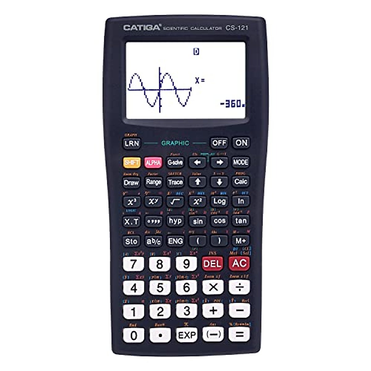 Scientific Calculator with Graphic Functions - Multiple Modes with Intuitive Interface - Perfect for Beginner and Advanced Courses, High School or College