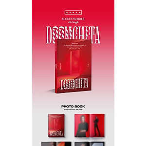DREAMUS Secret Number DOOMCHITA 4th Single Album Normal Version CD+128p PhotoBook+1p Polaroid+1ea Message Card+2p PhotoCard+1p Folding Poster On Pack+Tracking Sealed