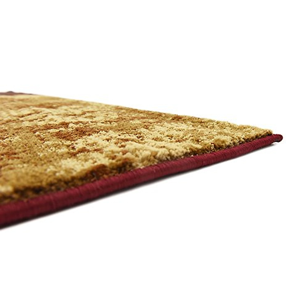 Unique Loom Barista Collection Area Rug - Kouillou (9' x 12' Rectangle, Multi/ Brown)