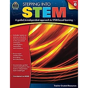 Stepping Into STEM, Grade 6 from Teacher Created Resources
